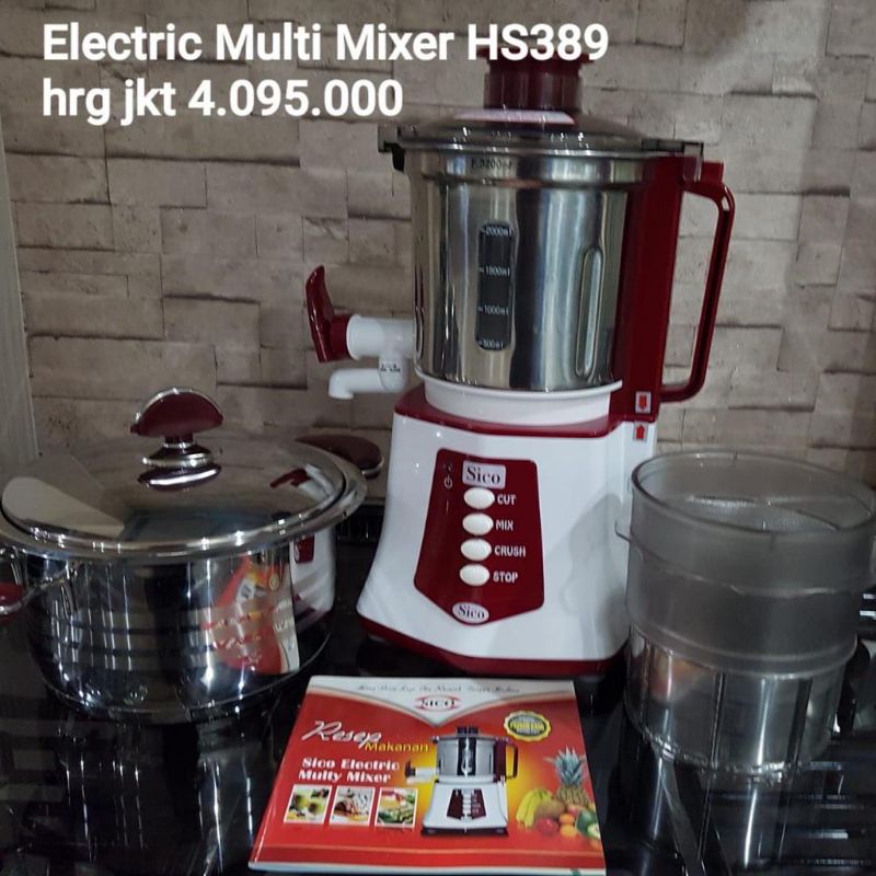 Jual SICO ELEKTRIC MULTI MIXER BLENDER | Shopee Indonesia