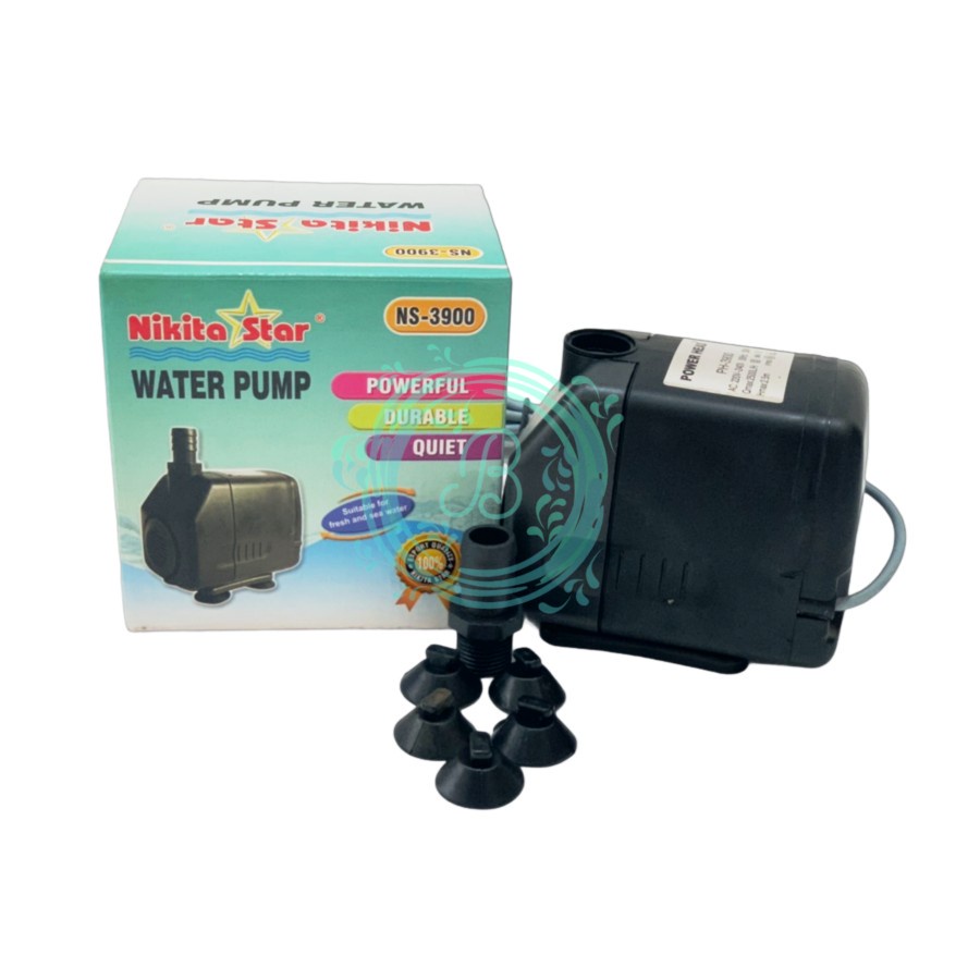 Jual Nikita Star NS 3900 Pompa Air Celup Power Head Aquarium Aquascape Akuarium Hidroponik ...