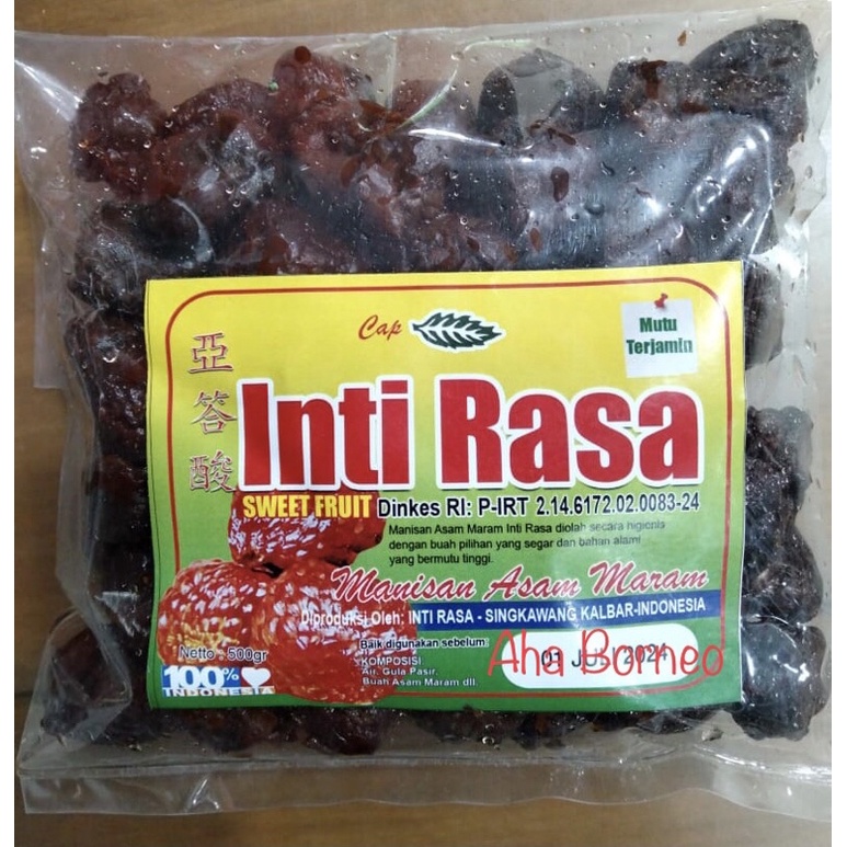 Jual Atapson Inti Rasa Singkawang / Manisan Asam Paya Khas Kalimantan ...