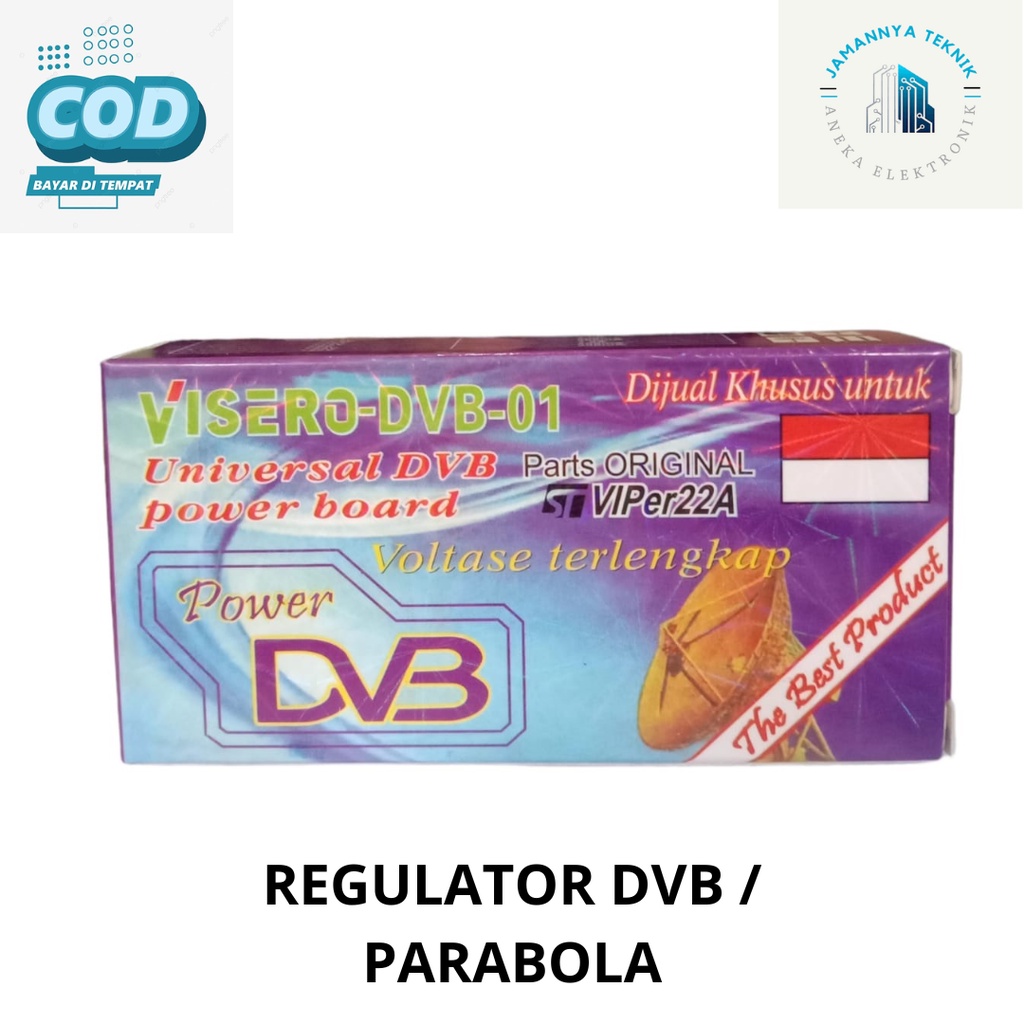 Jual REGULATOR DVB PARABOLA POWER SUPPLY DVB POWER BOARD UNIVERSAL ...