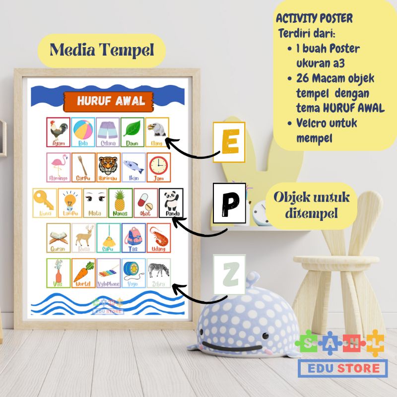 Jual POSTER HURUF | Shopee Indonesia