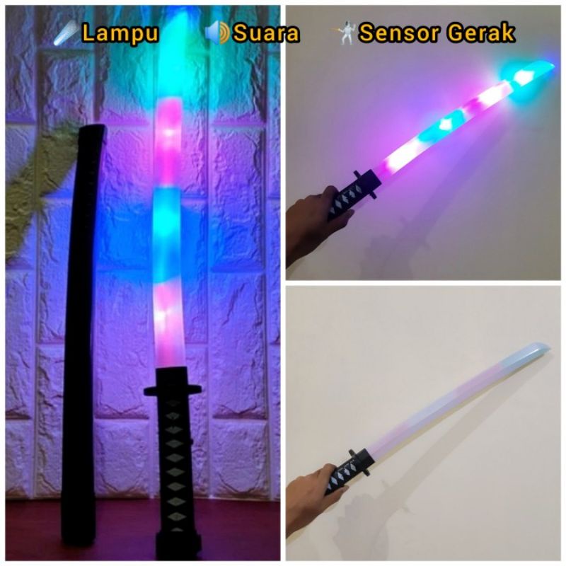 Jual Mainan Pedang Ultraman Nyala Lampu LED Bunyi Suara Sensor Gerak ...
