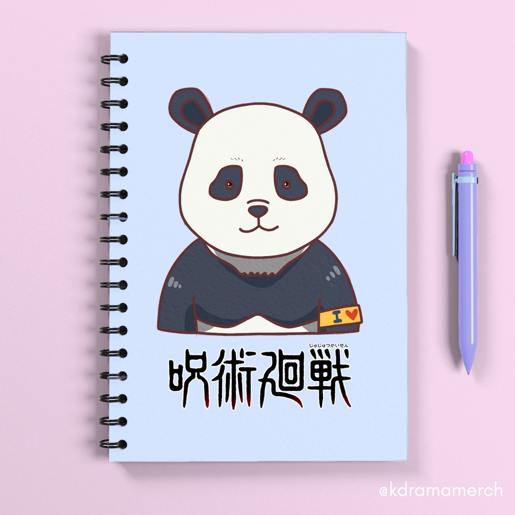 Jual JUJUTSU KAISEN NOTEBOOK SPIRAL ANIME A5/ JJK / ANIME MERCH ...
