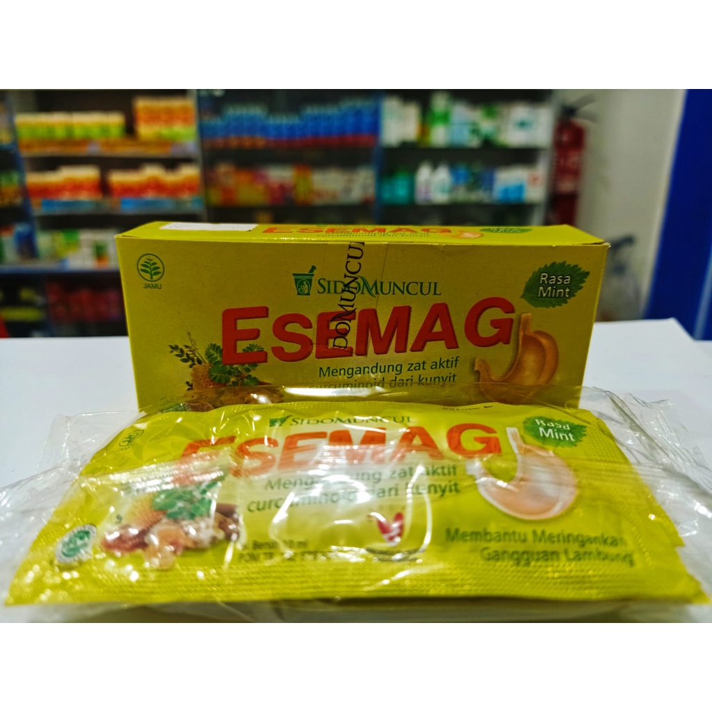 Jual ESEMAG 𝟏 𝐒𝐀𝐂𝐇𝐄𝐓 - Meredakan Kembung, Asam Lambung dan Maag ...