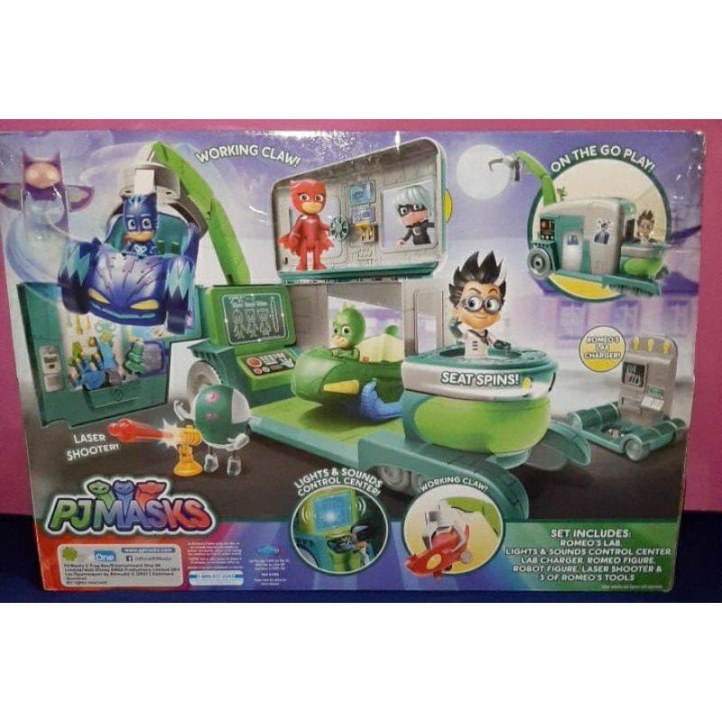 Jual PJ MASKS ROMEO'S LAB PLAY SET ORIGINAL | Shopee Indonesia