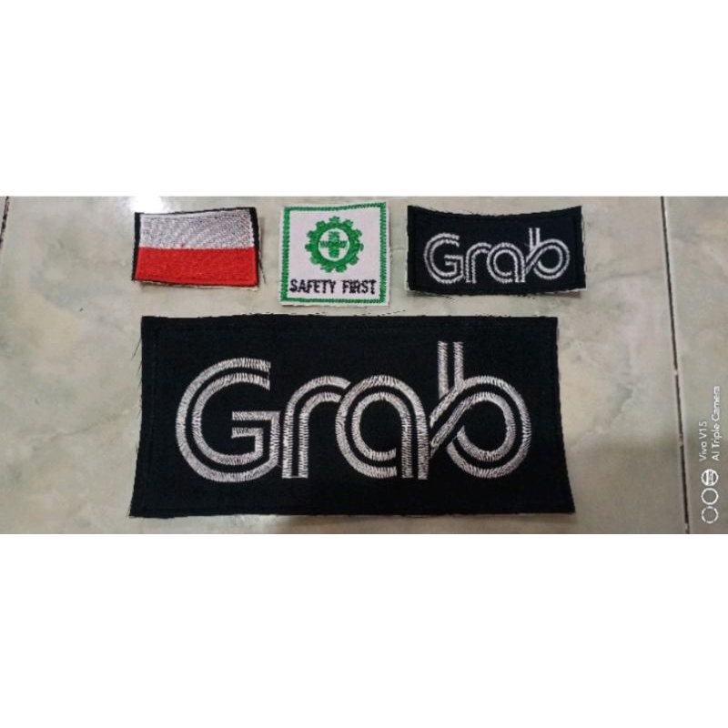 Jual LOGO BORDIR#MAXIM # GOPATNER# GRABsilver # GOJEK# SHOPEE# | Shopee ...