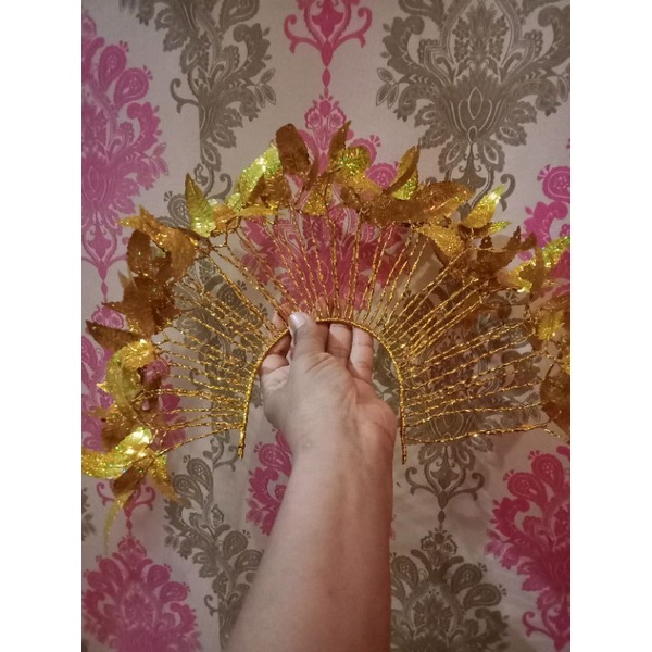 Jual mahkota adat/mahkota tari/bando adat/tari | Shopee Indonesia