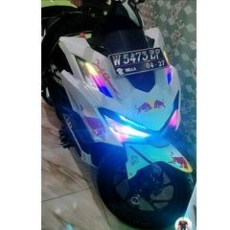 Jual Stiker Alis RGB Vario 160/ Stiker Alis + Lampu RGB Vario 160 ...