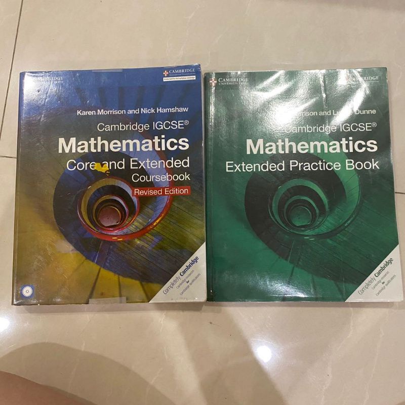 Jual Cambridge Igcse Mathematics Core And Extended Revised Edition