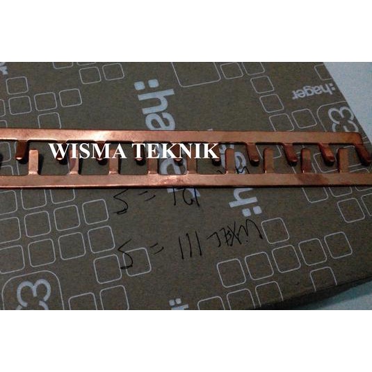 Jual Rel Sisir / MCB Busbar / Busbar Sisir / Jumperan Mcb 1P HAGER ...