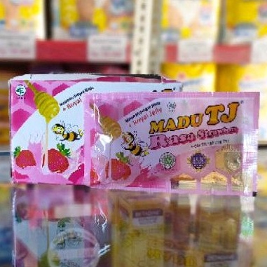Jual MADU TJ RASA STRAWBERRY SACHET 20 GRAM / MADU KESEHATAN SACHET ...