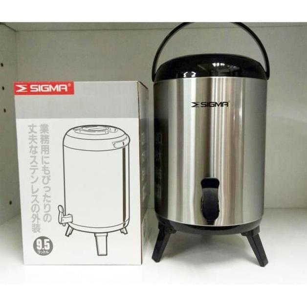 Jual drink jar / jumbo sigma 9,5 / 9.5 liter / termos dispenser air ...