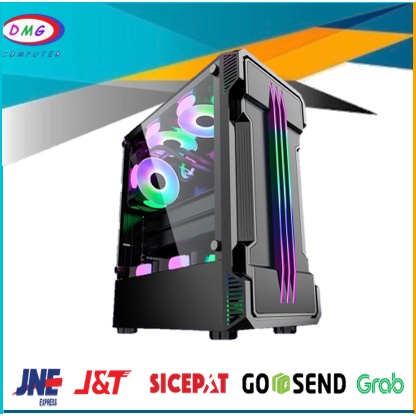 Jual Casing Simbadda BattleGround 08 - ATX, mATX Tempered Glass Gaming ...