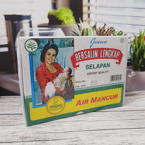 Jual JAMU Bersalin Lengkap Selapan 40 Hari - Kemasan DUS/KOTAK | Shopee ...