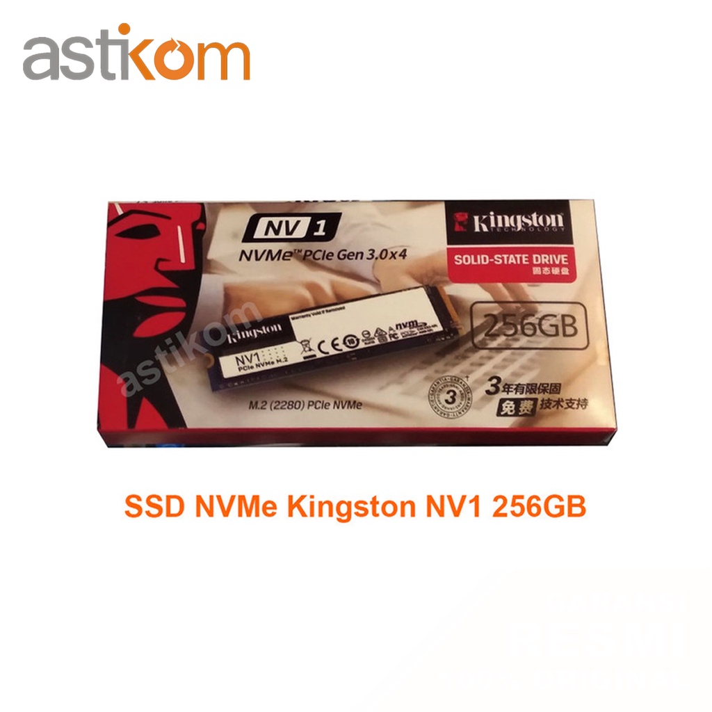 Jual SSD NVMe Kingston NV1 M.2 PCIe Gen3 256GB 2280 | Shopee Indonesia