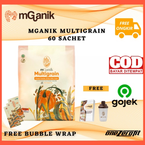 Jual Mganik Multigrain 1500 Gram 60 Sachet M ganik M-Ganik Minuman ...