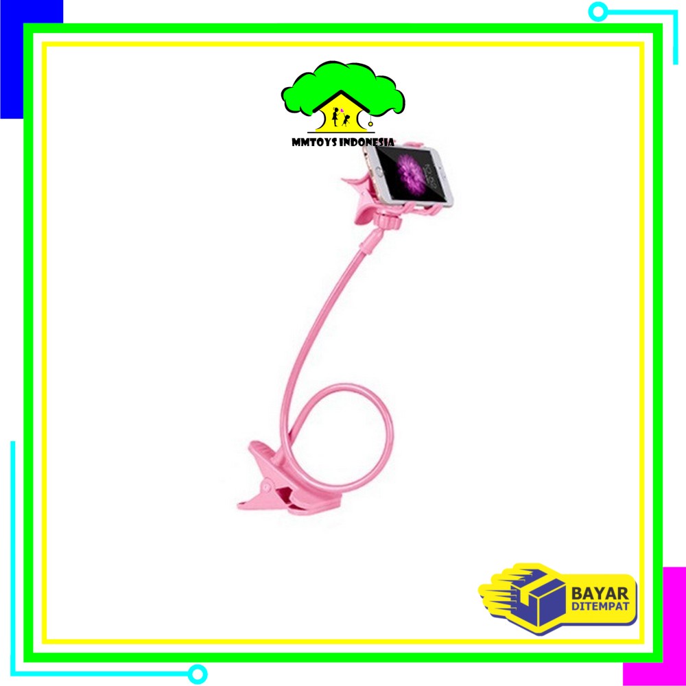 Jual MI-C372 Lazypod Hp Holder Plastik Penyangga Hp / Lazypod Jepit 2 ...