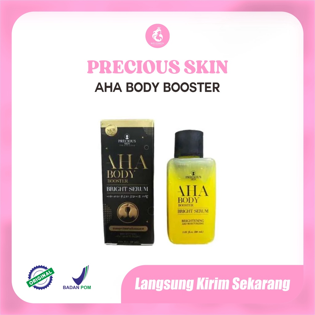Jual AHA Body Booster Bright Serum Precious Skin 30ml | Shopee Indonesia