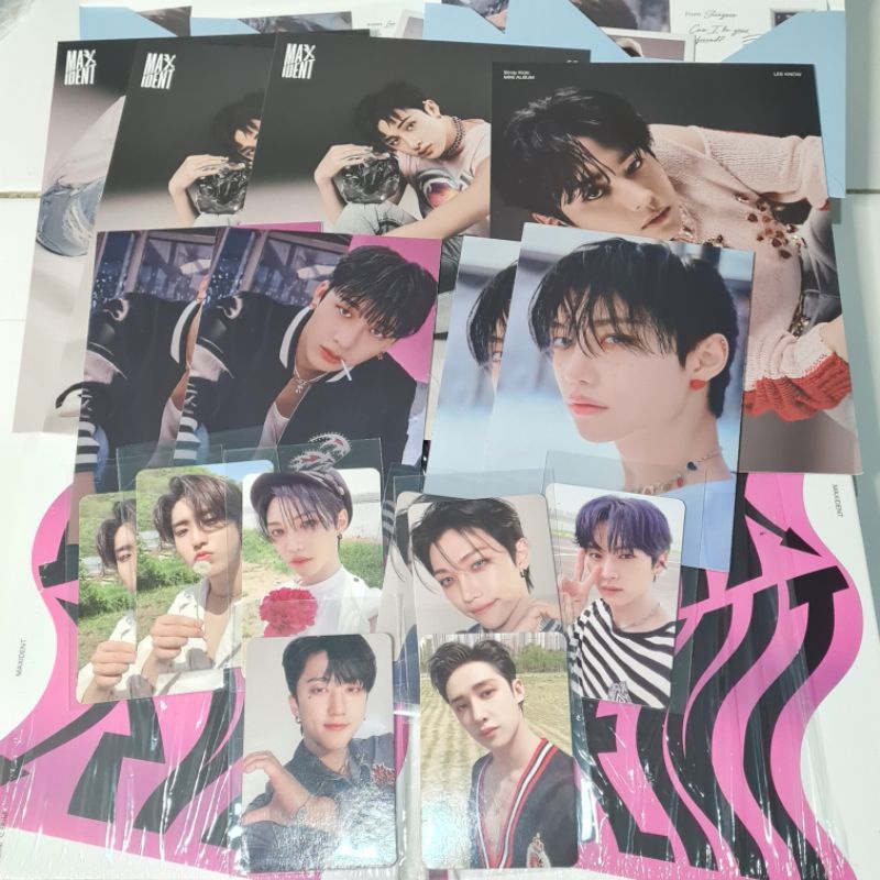 Jual STRAY KIDS Photocard / Postcard/ Mini Folded Poster/ Massage Card ...