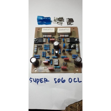 Jual KIT DRIVER POWER SUPER OCL 506 FIBER RAKITAN BONUS SKUN PCB ...