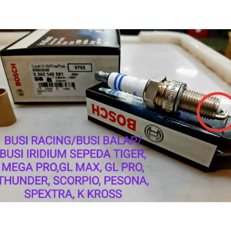 Jual BUSI RACING 100% ORIGINAL / BUSI BALAP/BUSI IRIDIUM UNTUK TIGER ...