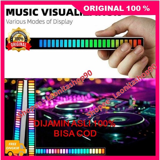 Jual Actived Led Bar Lampu Led RGB Bar Strip Spectrum Audio Indicator ...