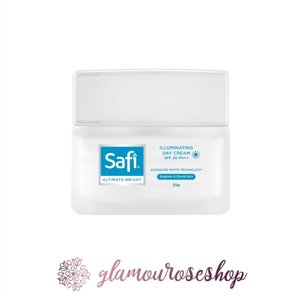 Jual ️Glamouroseshop ️ Safi Ultimate Bright Illuminating Day Cream SPF15PA++ 25 gr ( WE SMALL ...