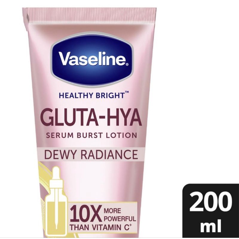 Jual Vaseline Healthy Bright Gluta Hyaluron Niacinamide Serum UV Lotion ...