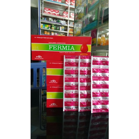 Jual FERMIA STRIP ISI 10 TAB | Shopee Indonesia