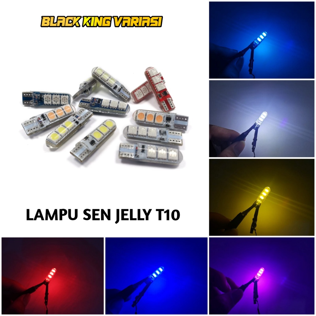 Jual Lampu Sen Jelly 6 Mata Flash Kedip Sein Senja 6 Titik Flash ...