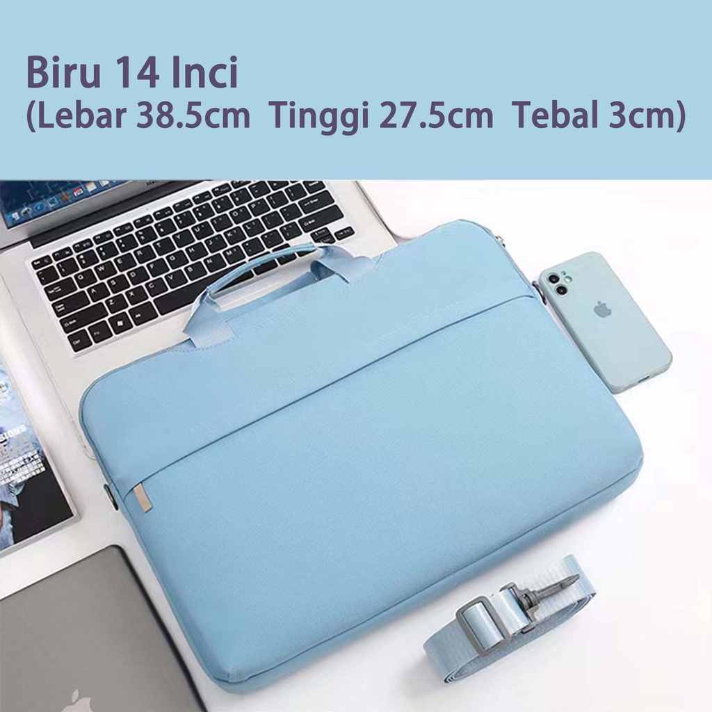 Jual Tas Laptop Sleeve Case 14 - 15.6 inch Cover Computer Liner Bag for ...