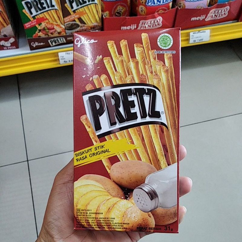Jual pretz biskuit stik original | Shopee Indonesia