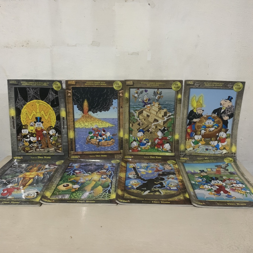 Jual Donal Bebek Edisi Koleksi Komik Petualangan Paman Gober Don Rosa ...