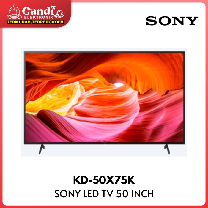 Jual TV SONY BRAVIA KD-50X75K 50 Inch 4K UHD HDR Smart Android KD50X75K ...