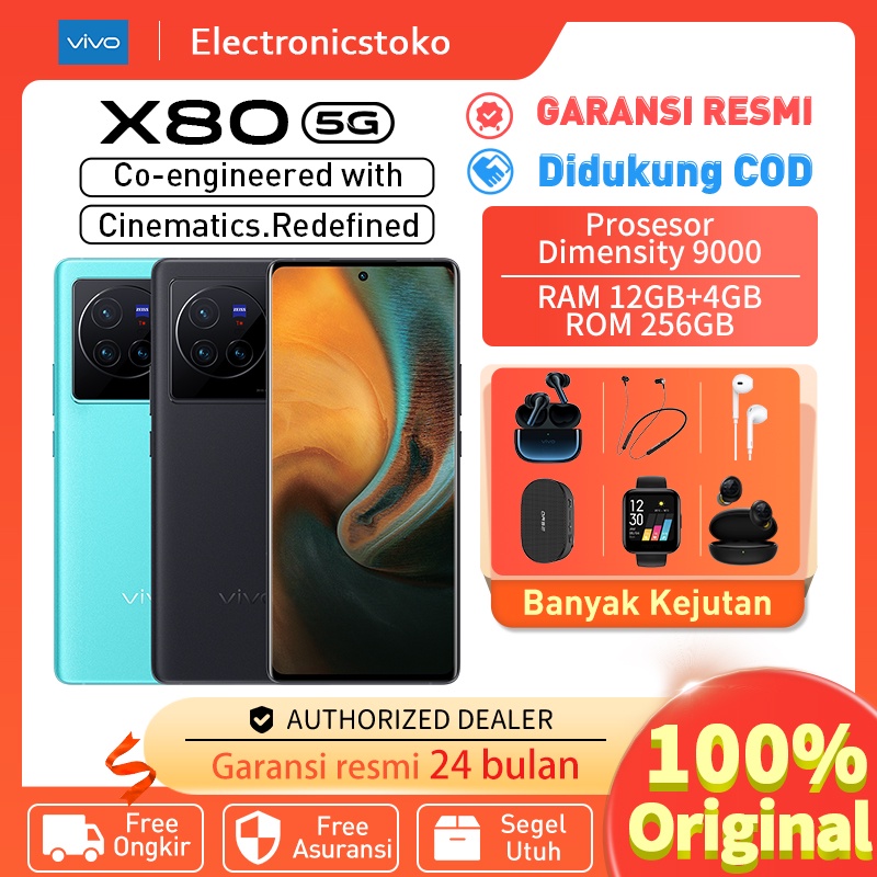 Jual Vivo X80 Pro RAM 12GB ROM 256GB 4500mAh baterai 80W fast charger 6.78 inchs Pencitraan ...