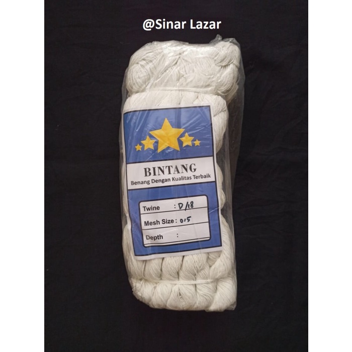 Jual Benang Rajut Nilon / Benang Nylon D18 / Benang Tukang isi 20 Ikat ...