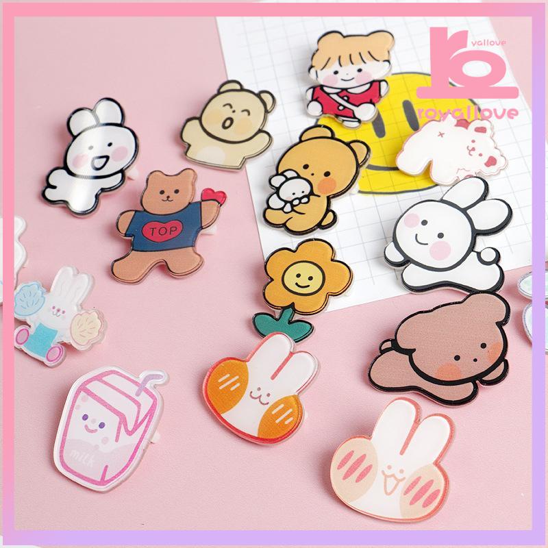 Jual CODBros Pin lucu Acrylic Gaya Korea Pin Tas Lucu Cute Pin Import ...