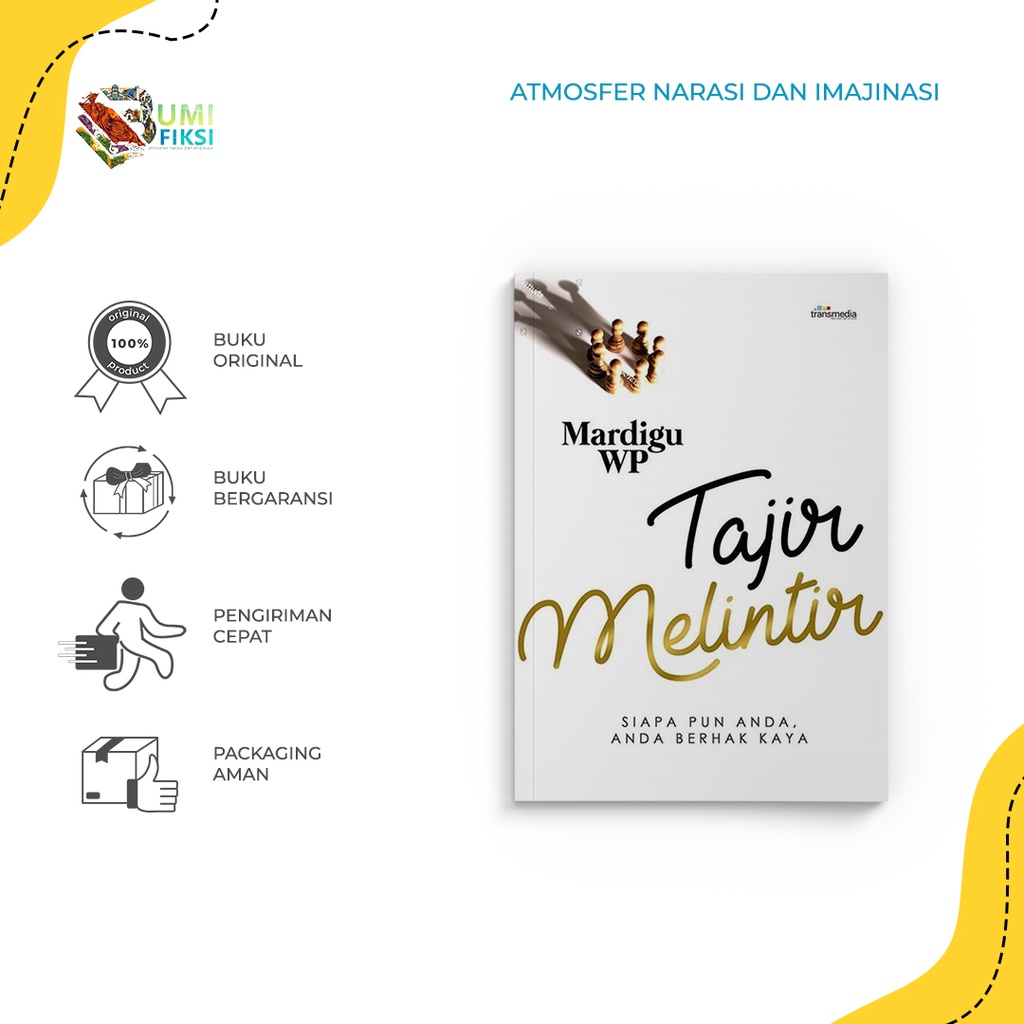 Jual Buku Pengembangan Diri - Tajir Melintir - Mardigu Wp - Transmedia Pustaka - Bumifiksi ...