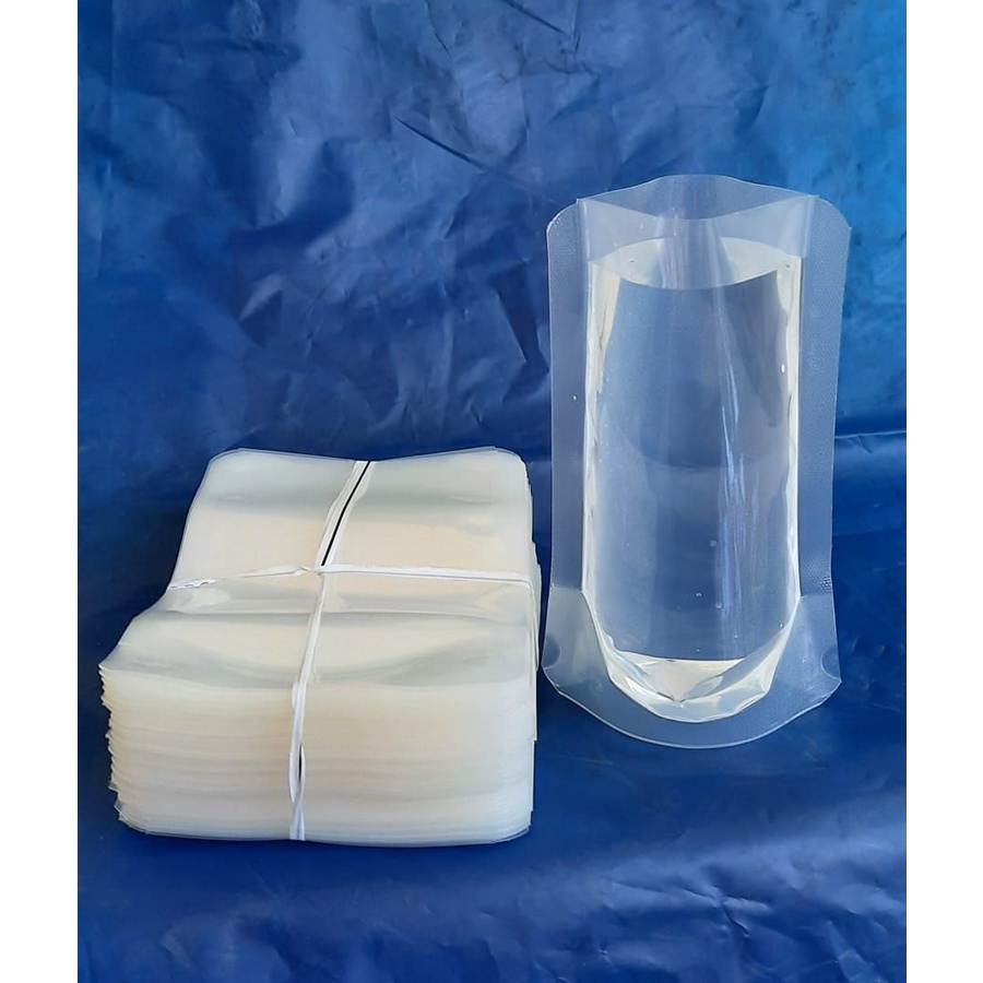 Jual Standing pouch 12x17 transparan / bening isi 100 pcs | Shopee ...