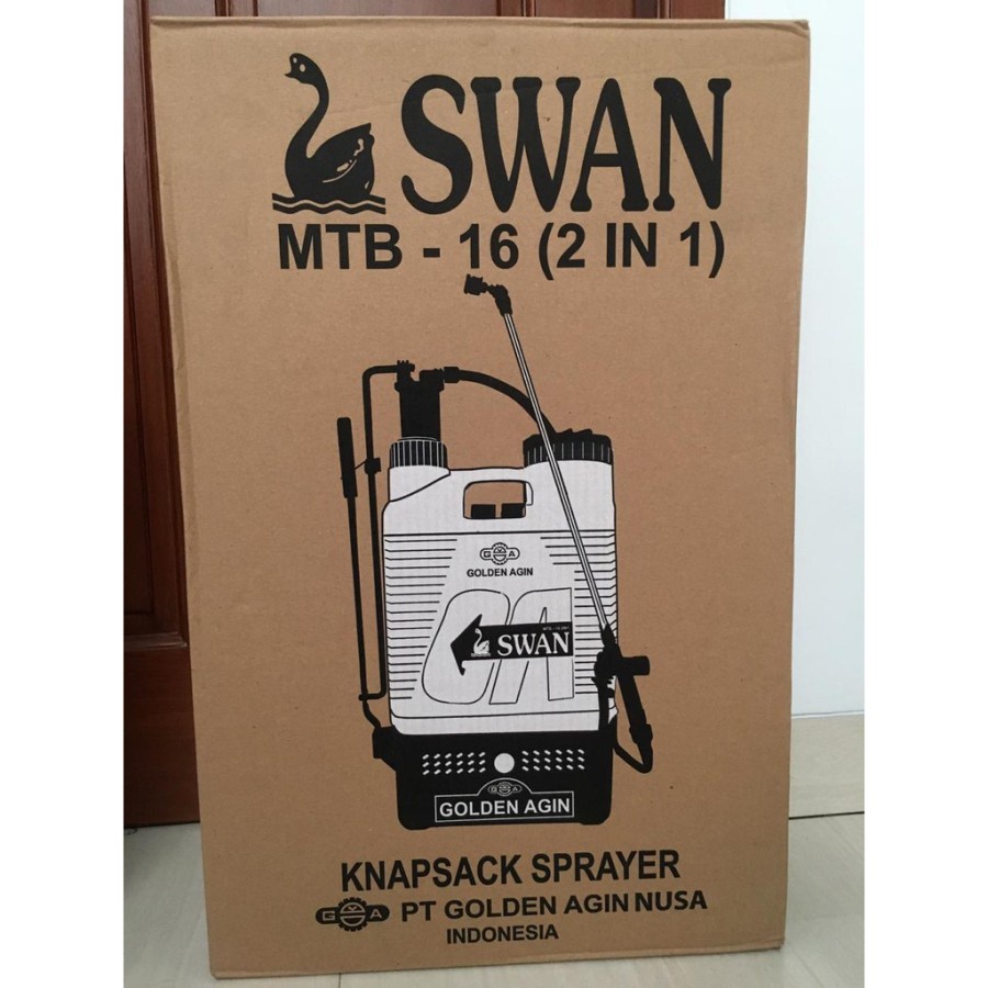 Jual TANGKI SEMPROT MTB16 (2 IN 1) SWAN TANGKI SPRAYER MANUAL BATERAI ...