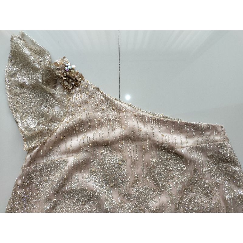 Jual ALEXA DRESS + FULL PAYET FIREWORKS GLITTER GOLD | Shopee Indonesia