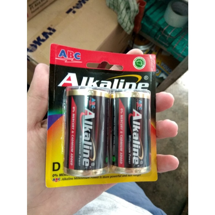 Jual Produk Unggulan Baterai Abc Alkaline Tipe D (2 Pcs) Diskon ...