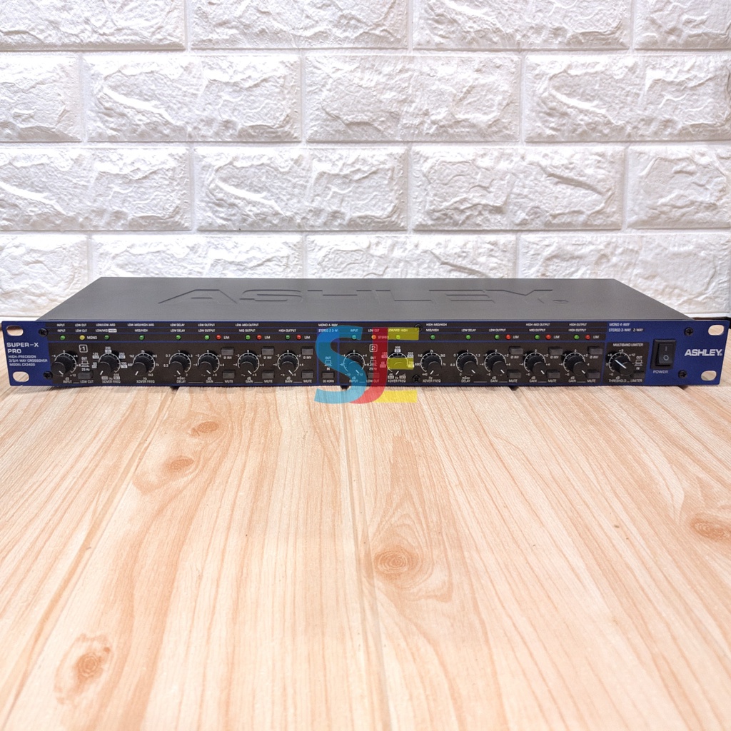 Jual Crossover Ashley CX3400 + Limiter / Crossover Ashley 324XL 4 way ...