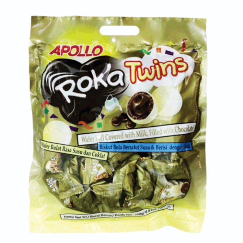 Jual Roka ball isi 50 (koko,pandan,twins,susu) | Shopee Indonesia