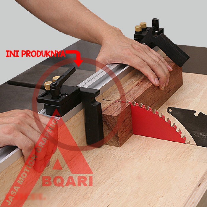 Jual Mesin Pemotong Cross Cut Limiter For Table Saw / Stop Block Table ...