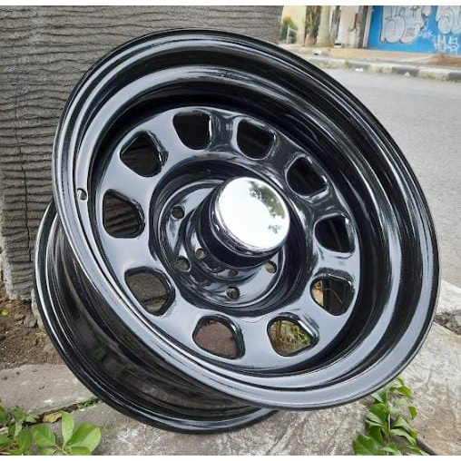 Jual Velg Kaleng Ring 15 Lebar 8 untuk Mobil Rush Terios Innova Escape ...
