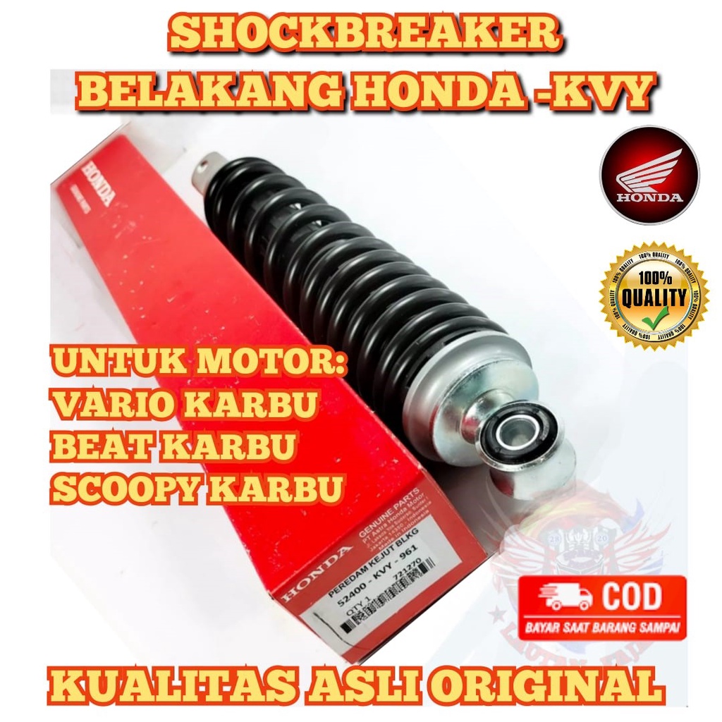 Jual Shockbreaker Honda KVB / KVY beat karbu , vario karbu , scoopy ...