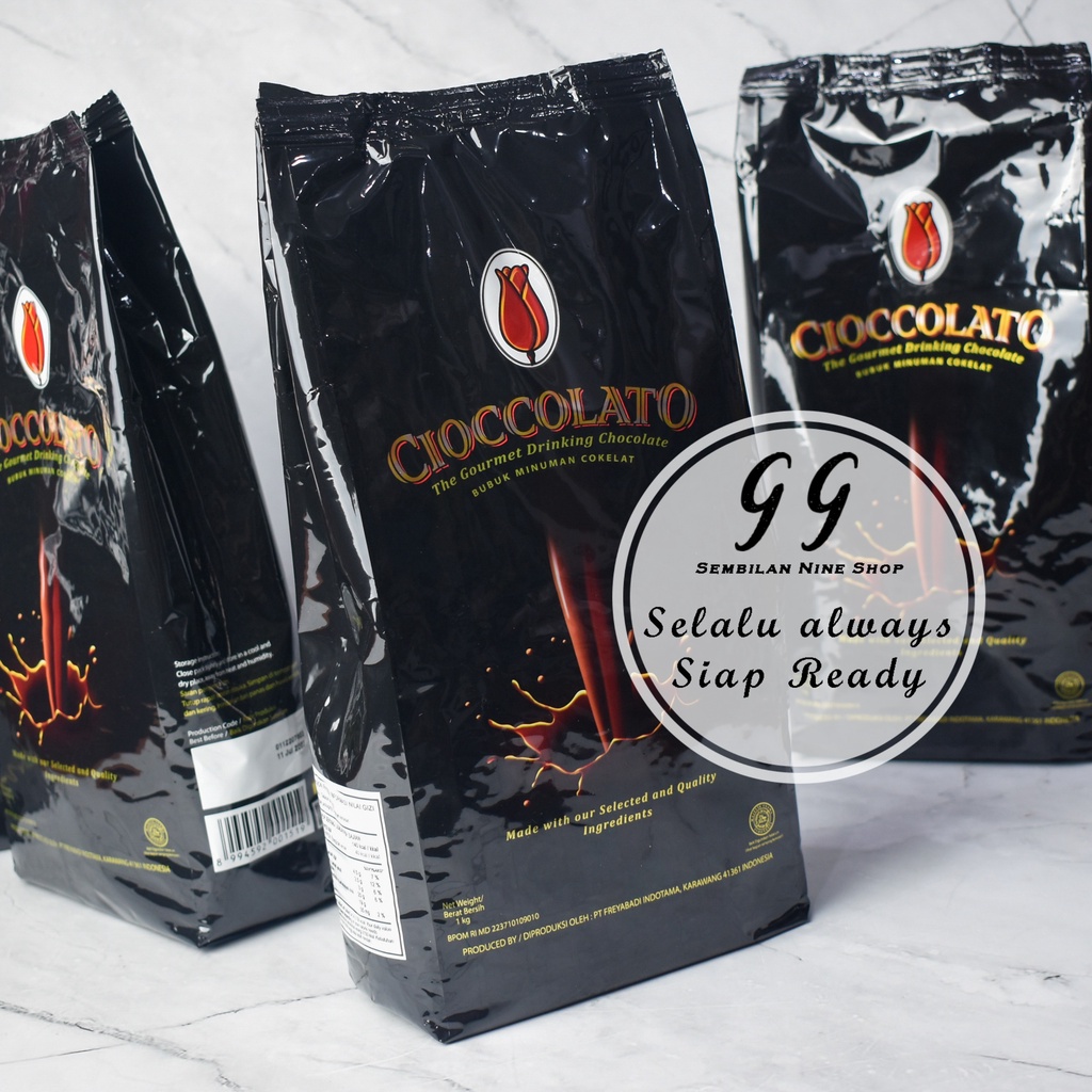 Jual Tulip CIOCCOLATO Chocolate Powder DRINK 1 KG Serbuk Cokelat Bubuk ...