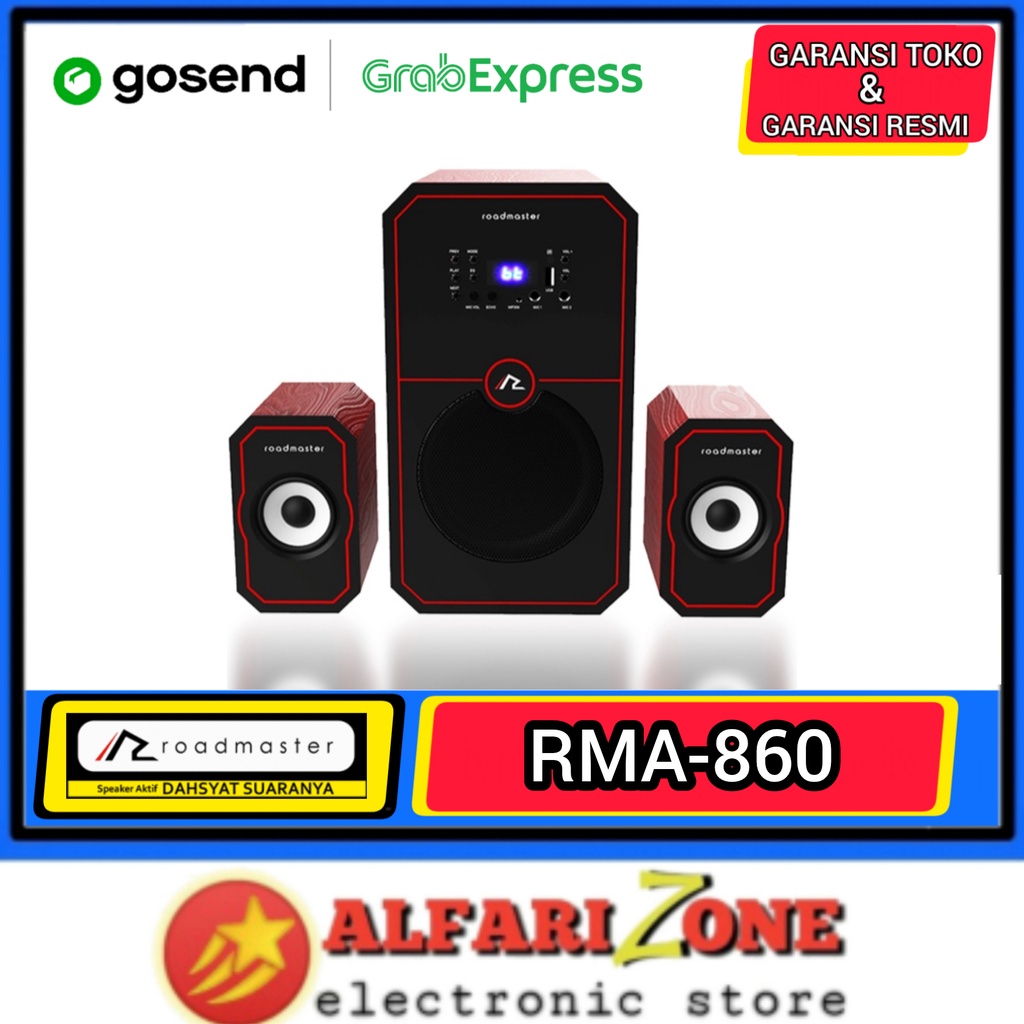 Jual Speaker aktif Roadmaster RMA860 Speaker bluetooth karaoke RMA 860 ...