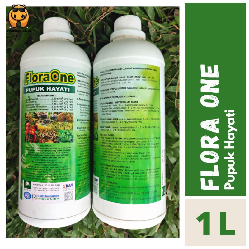 Jual FLORA ONE 1 LITER - FLORA ONE CAIR - TRICODERMA CAIR - PUPUK ...